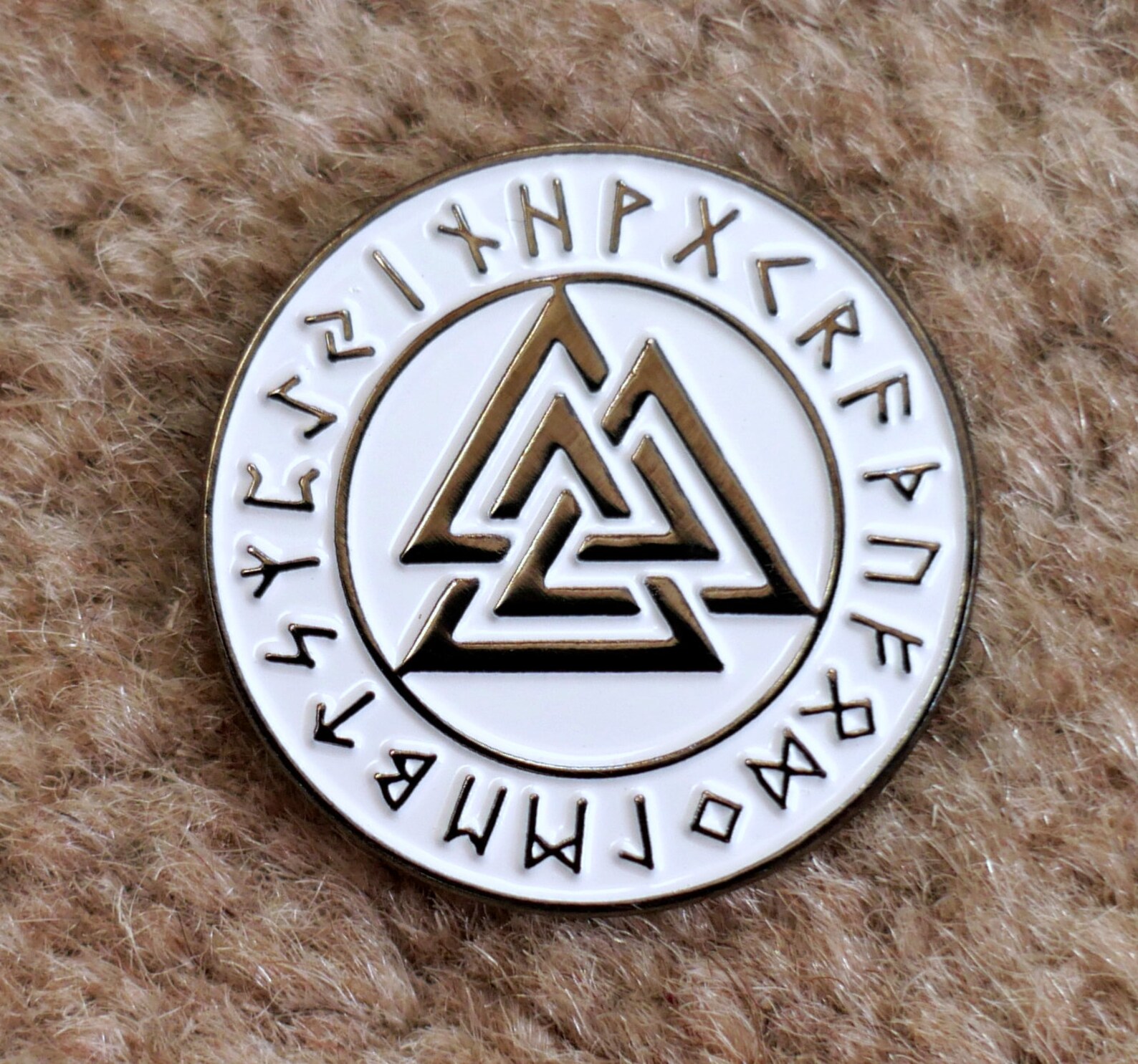 Germanic Norse Valknut Rune Alphabet Vikings Mythology 25mm - Etsy