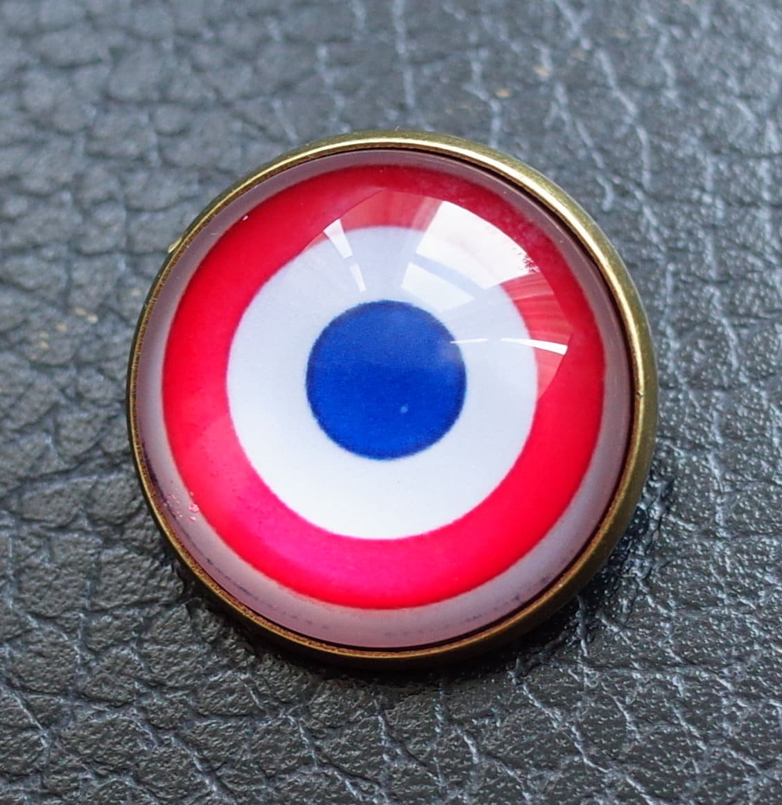 WW1 France FRENCH AIR FORCE Roundel Lapel Pin Glass Badge - Etsy UK