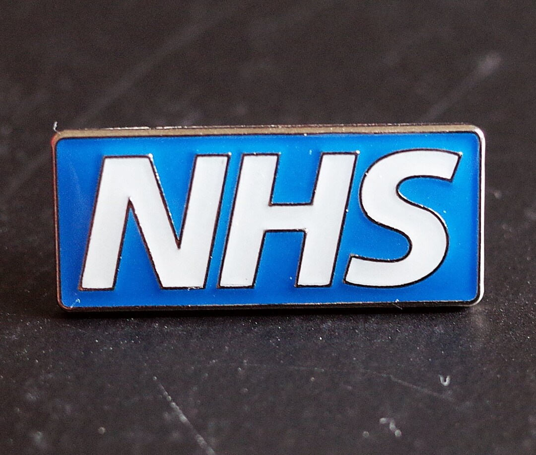 NHS Thank You Enamel Vaccine Pin Badge National Health Service UK ...