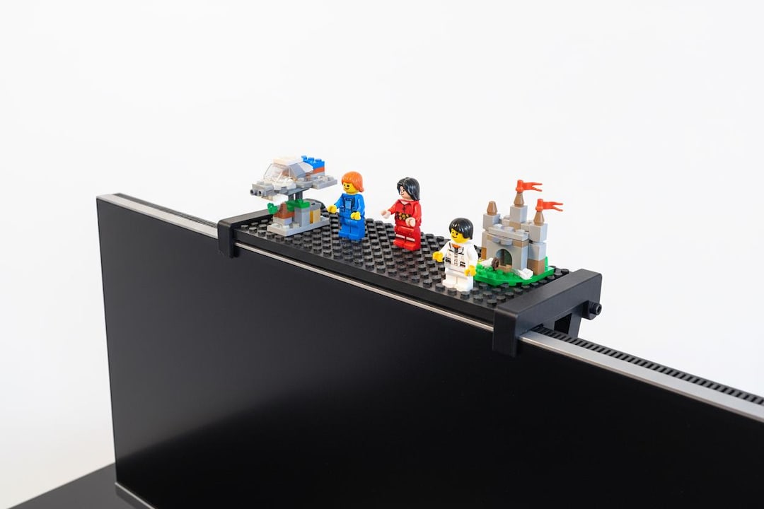 LEGO® - Compatible Monitor Shelf - Universal Fit Clip-on Screen Shelf ...