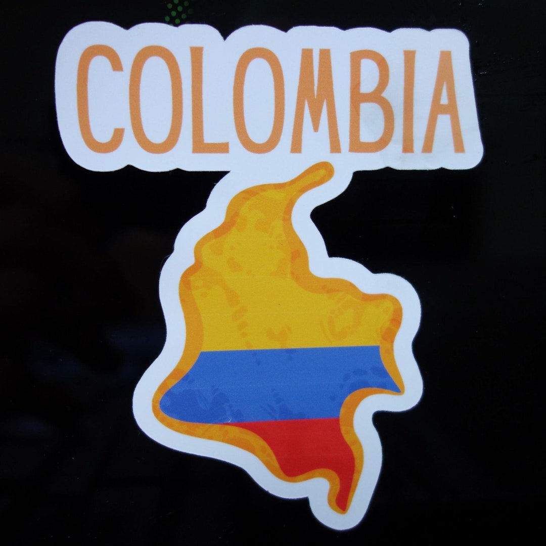 Colombia Sticker for Los Colombianos - Etsy