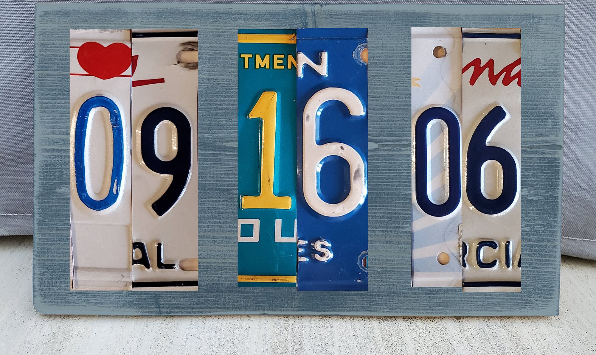 Custom License Plate Signs Personalized - Etsy