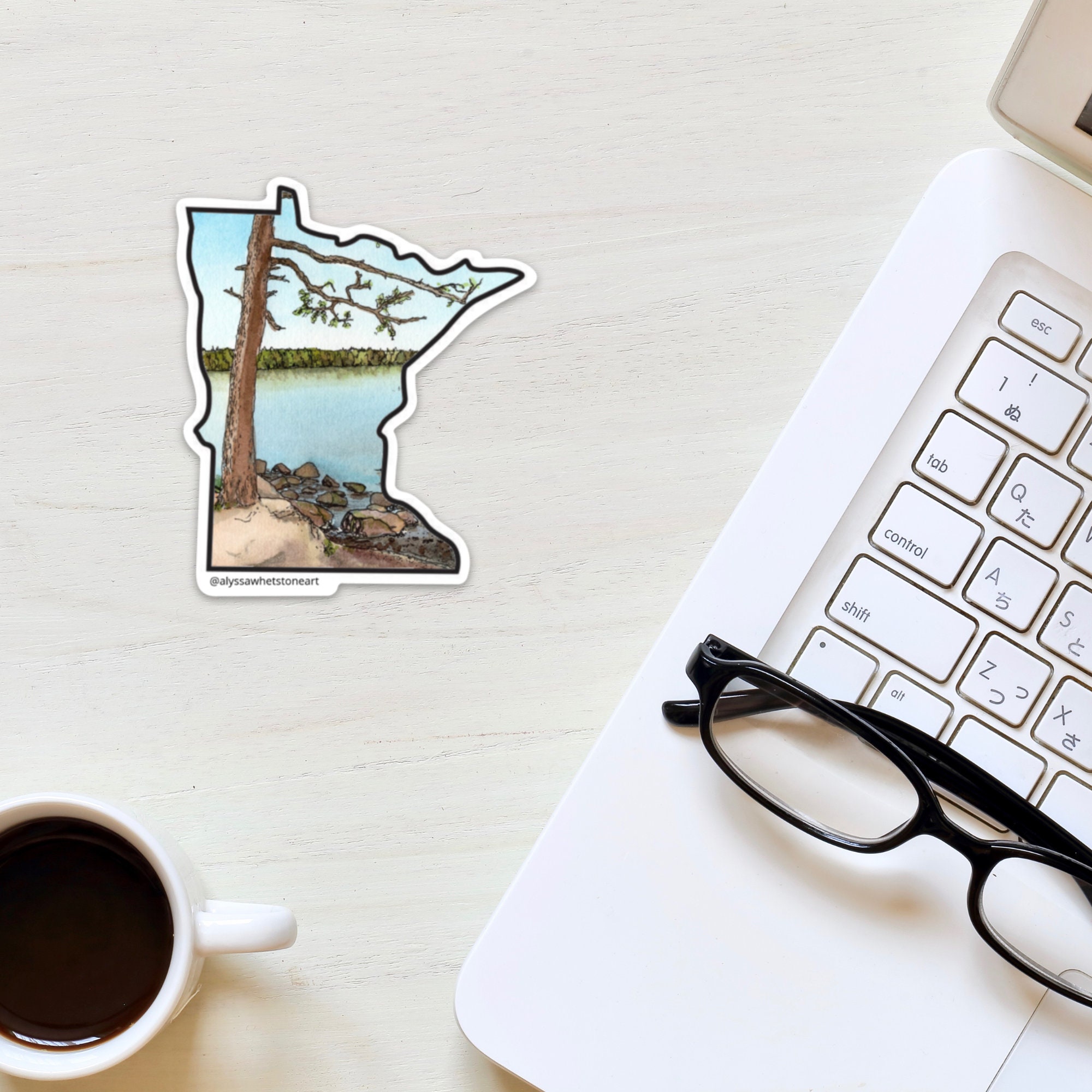 Itasca State Park Sticker Mississippi Headwaters Minnesota Sticker ...