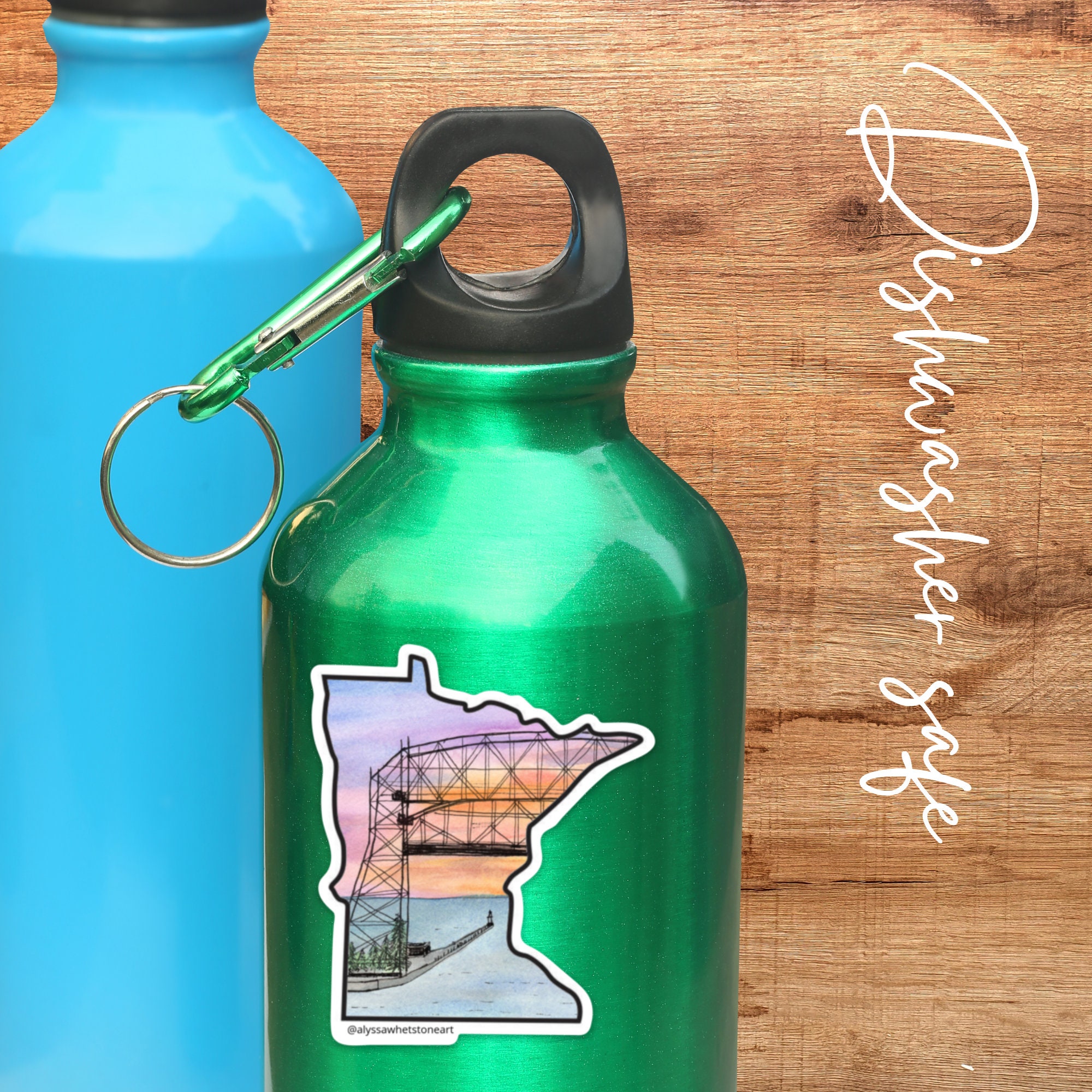 Duluth Lift Bridge Sticker up North Minnesota Sticker Minnesota State ...