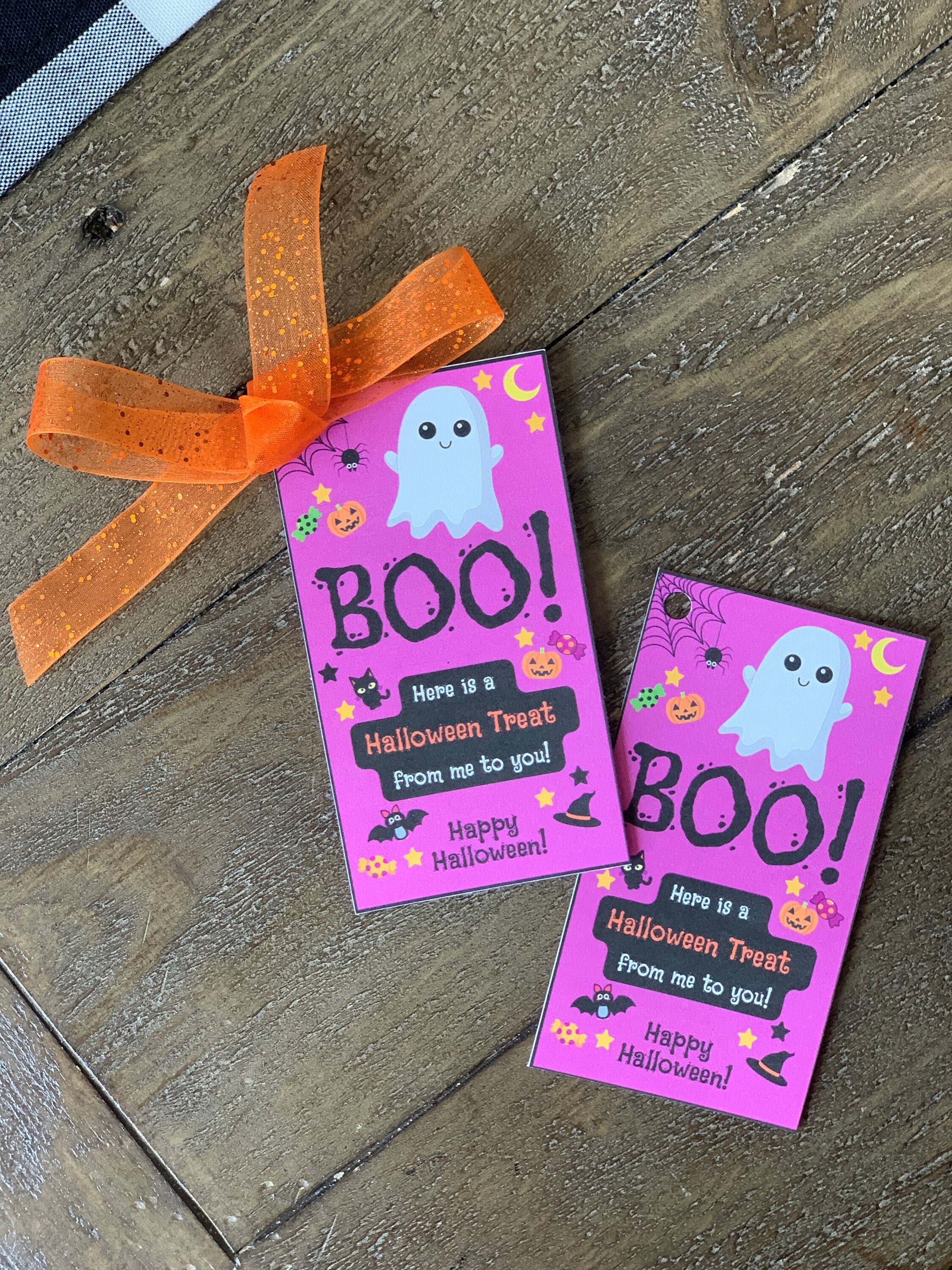 Printable BOO Gift Tags Halloween Gift Tags You've - Etsy
