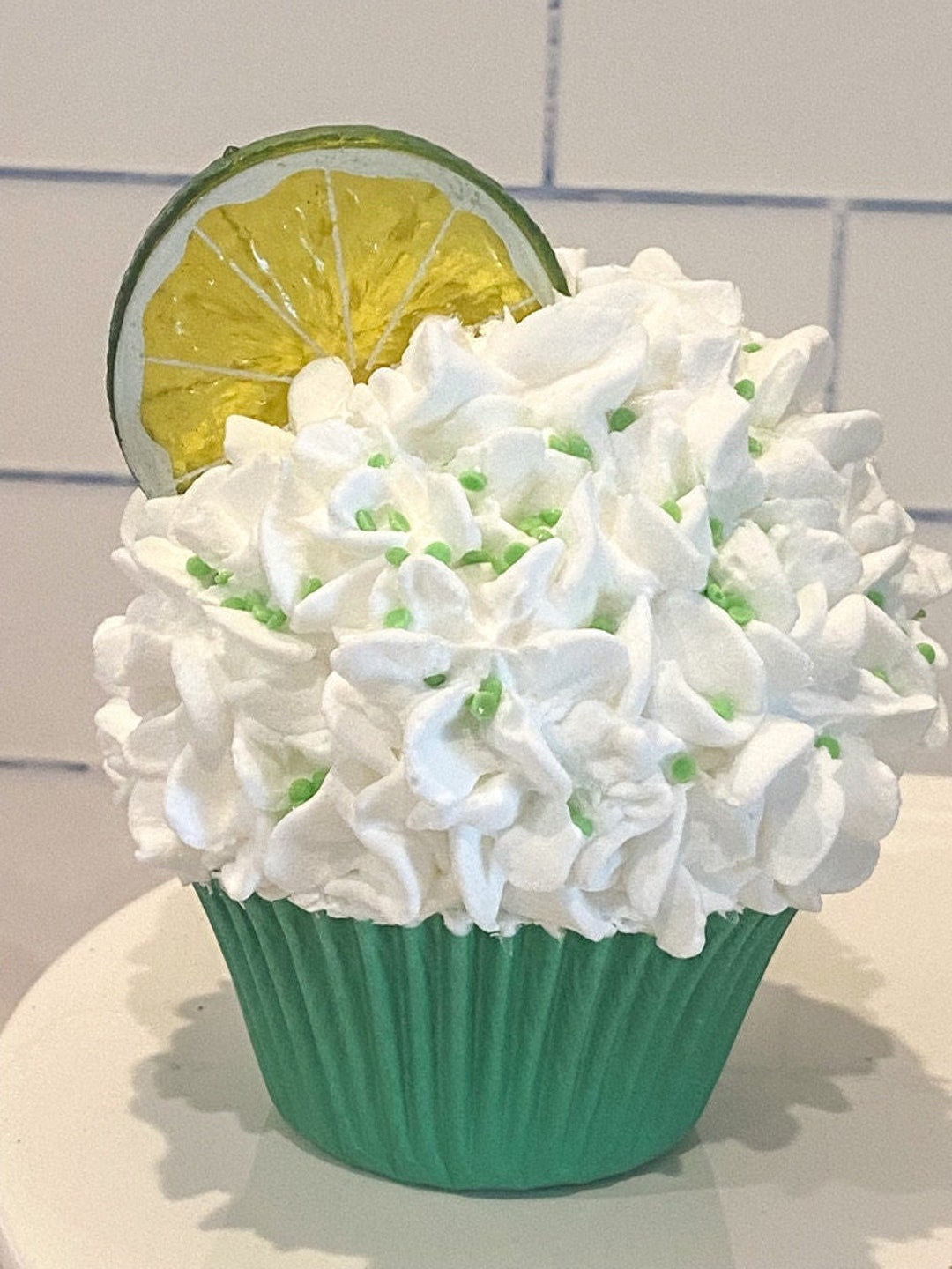 Fake Lime Cupcake - Etsy