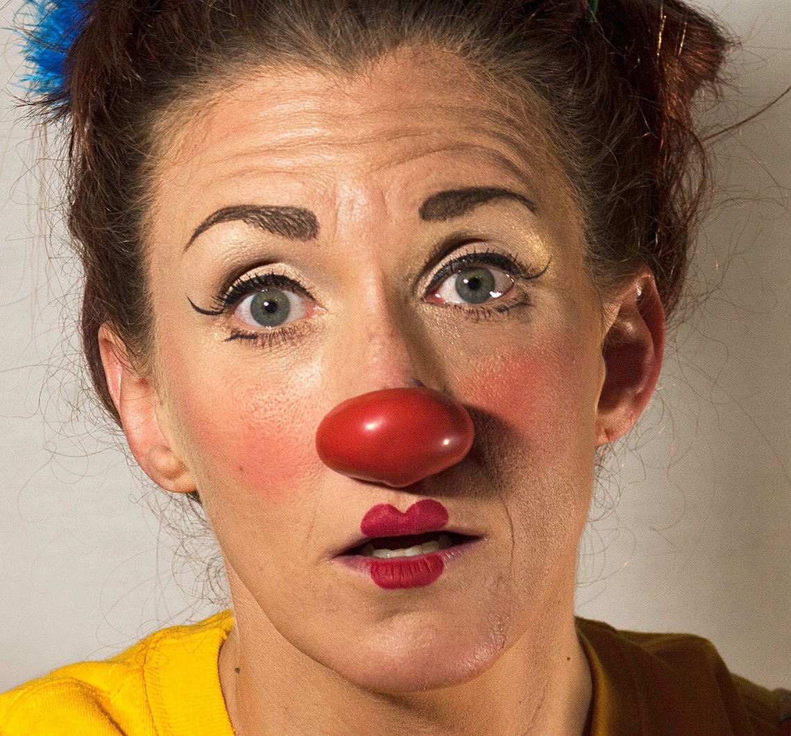 Clown Nose the Yakko Warner Latex Rubber Clown Nose | Etsy UK