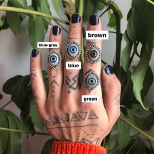 Eyeball Ring Custom Made to Order - Etsy