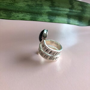 Snake Mood Ring Sterling Silver - Etsy