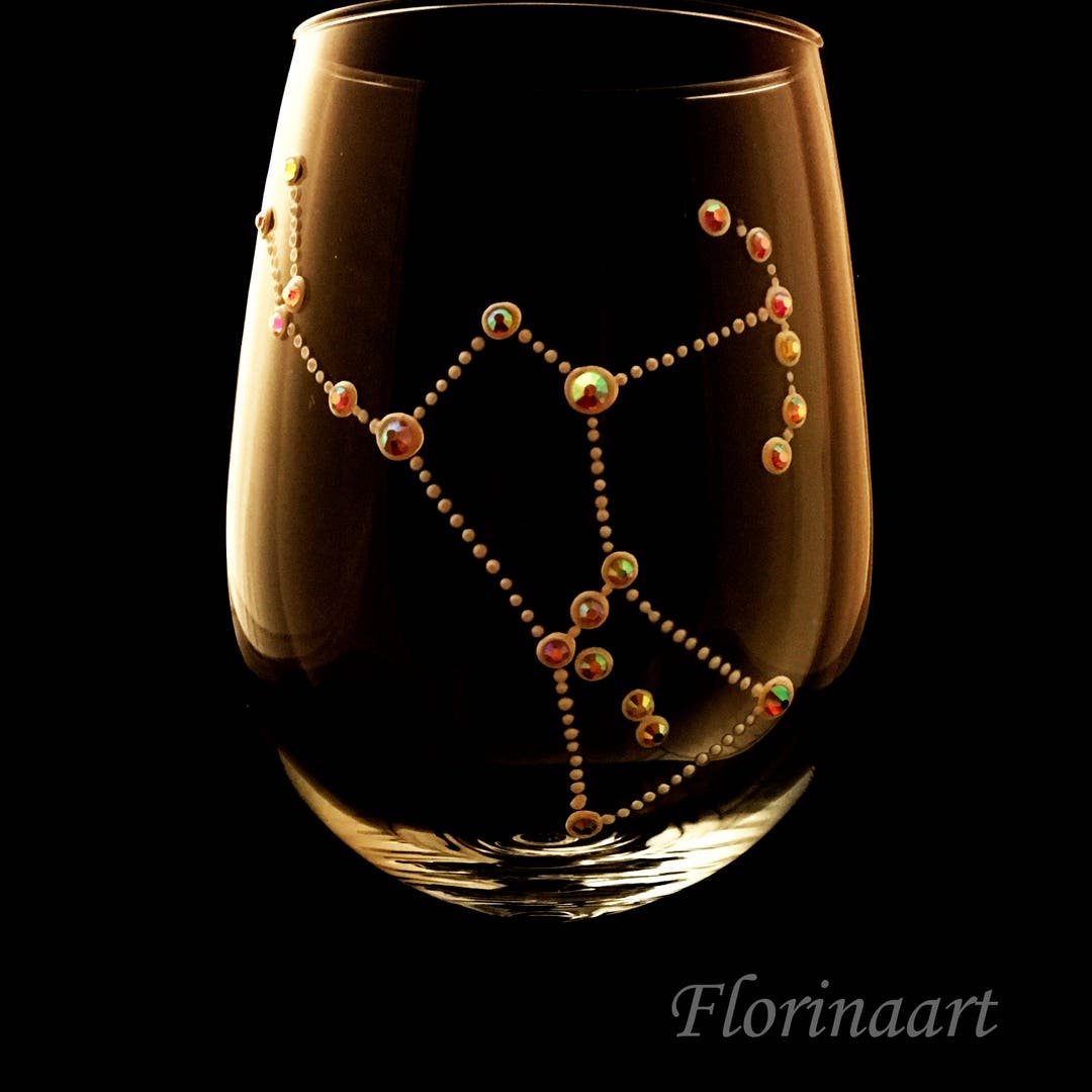Orion Constellation Wine Glass Orion the Hunter Orion Star - Etsy