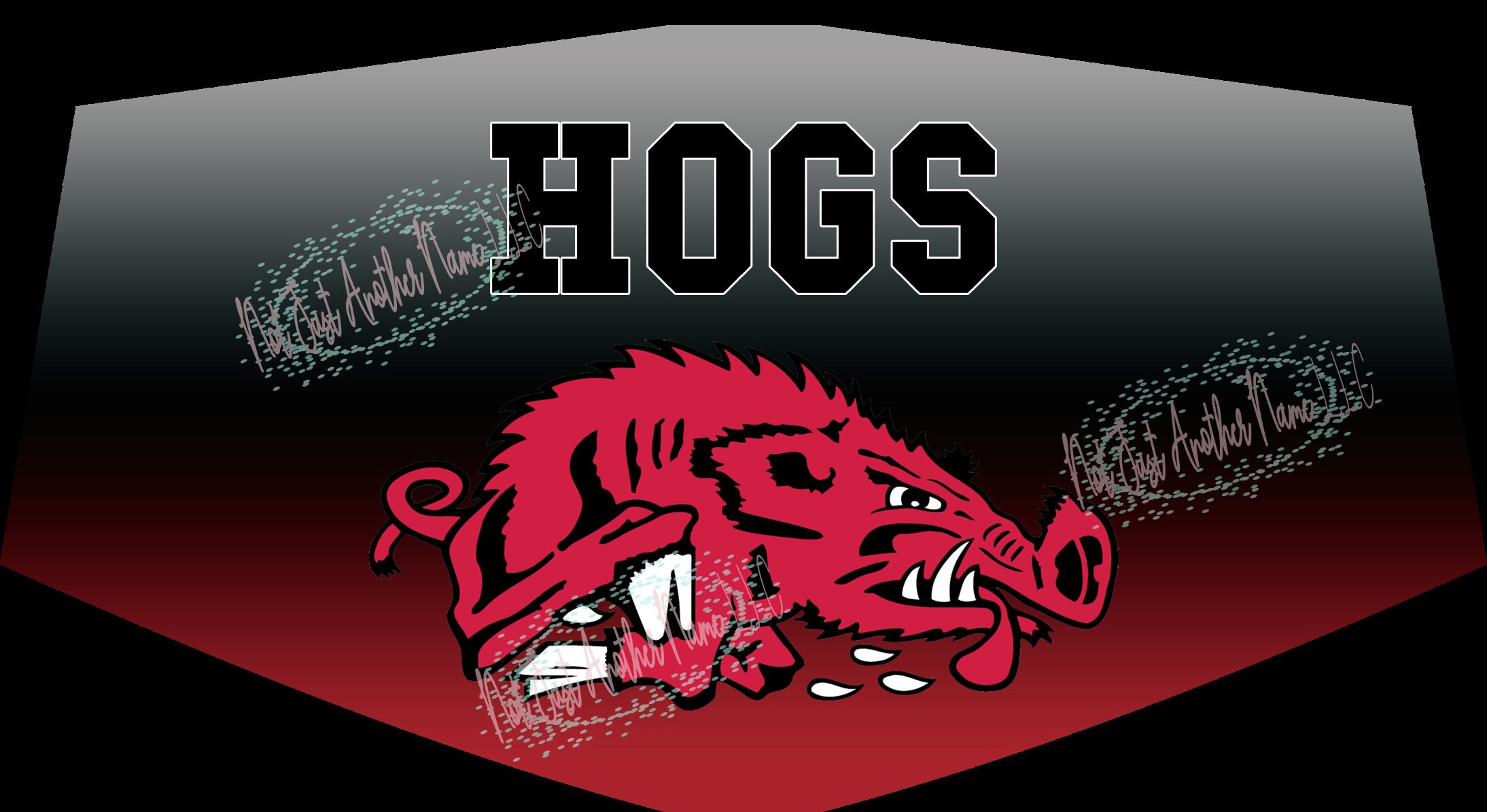 Arkansas Razorback Face Cover/Mask Washable Razorback Face | Etsy