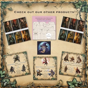 Call of the Netherdeep DND MINIATURE COLLECTION Printable Miniatures ...