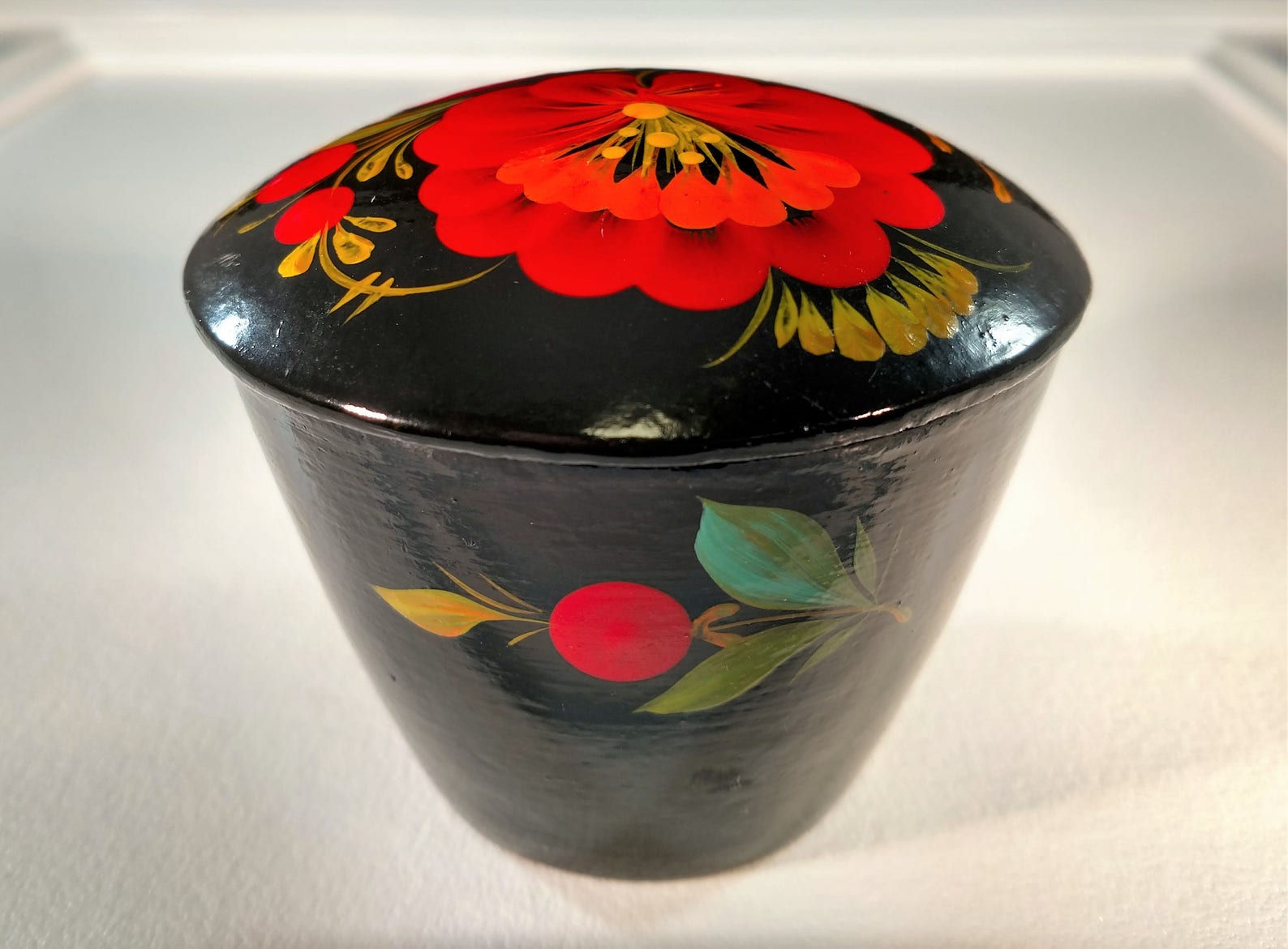 Lacquer Trinket Box, Made in USSR - Etsy