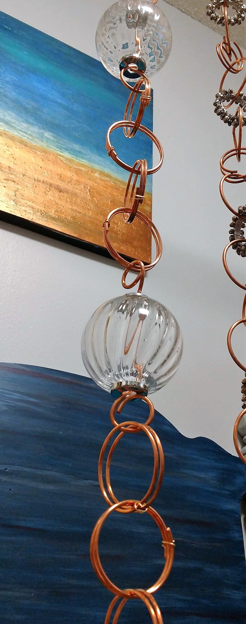Glass Globes Rain Chain - Etsy