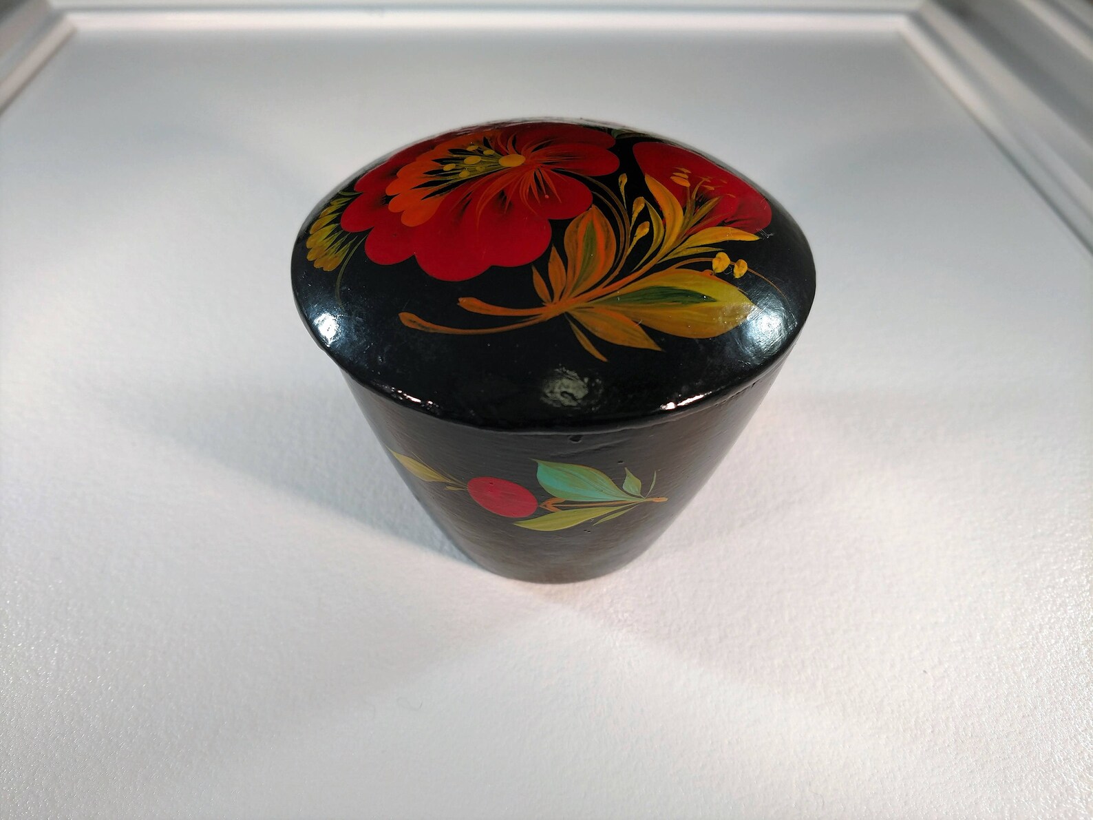 Lacquer Trinket Box, Made in USSR - Etsy