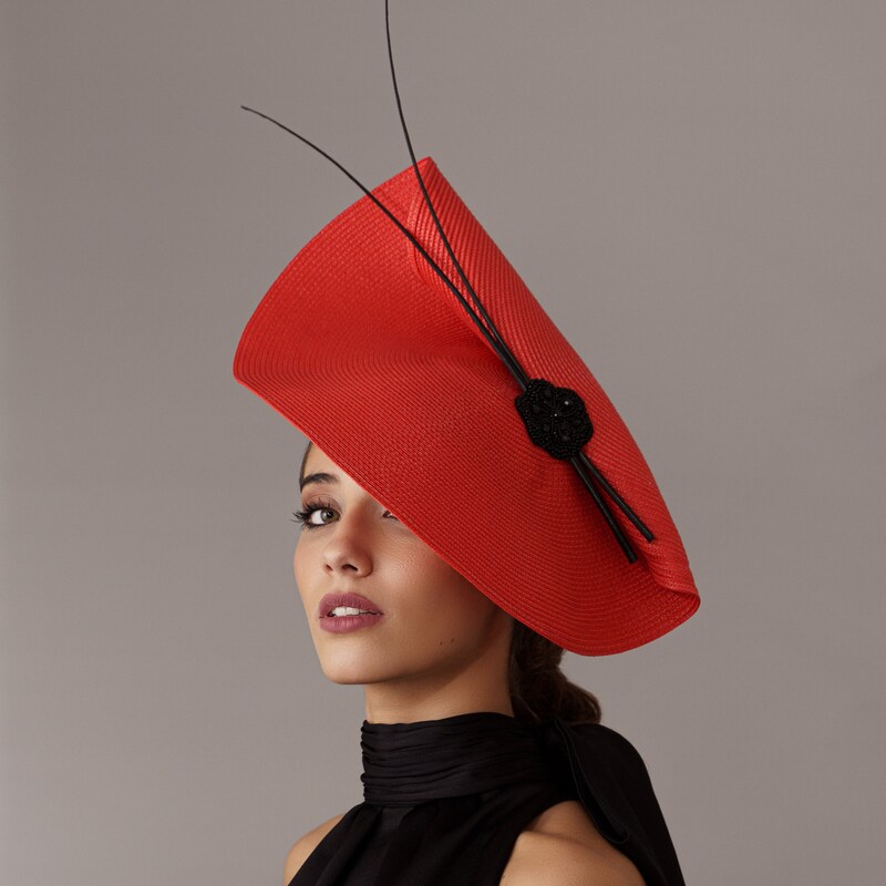 Womens Red Hats - Etsy