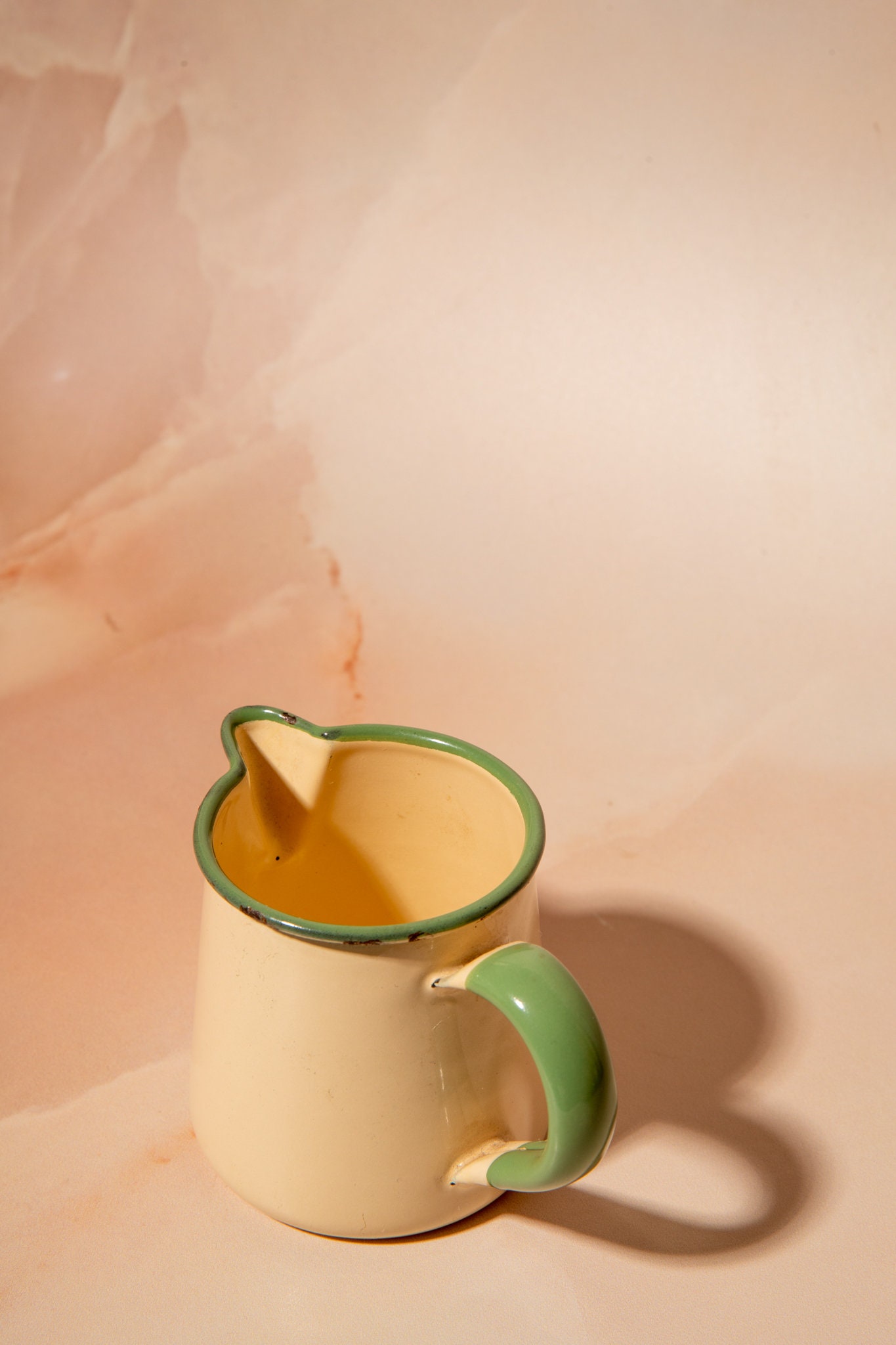 Vintage Enamel Pitcher Enamel Creamer Vintage Enamel Food Props - Etsy