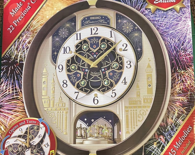 Seiko Special Collection Edition Melodies in Motion Clock With ...