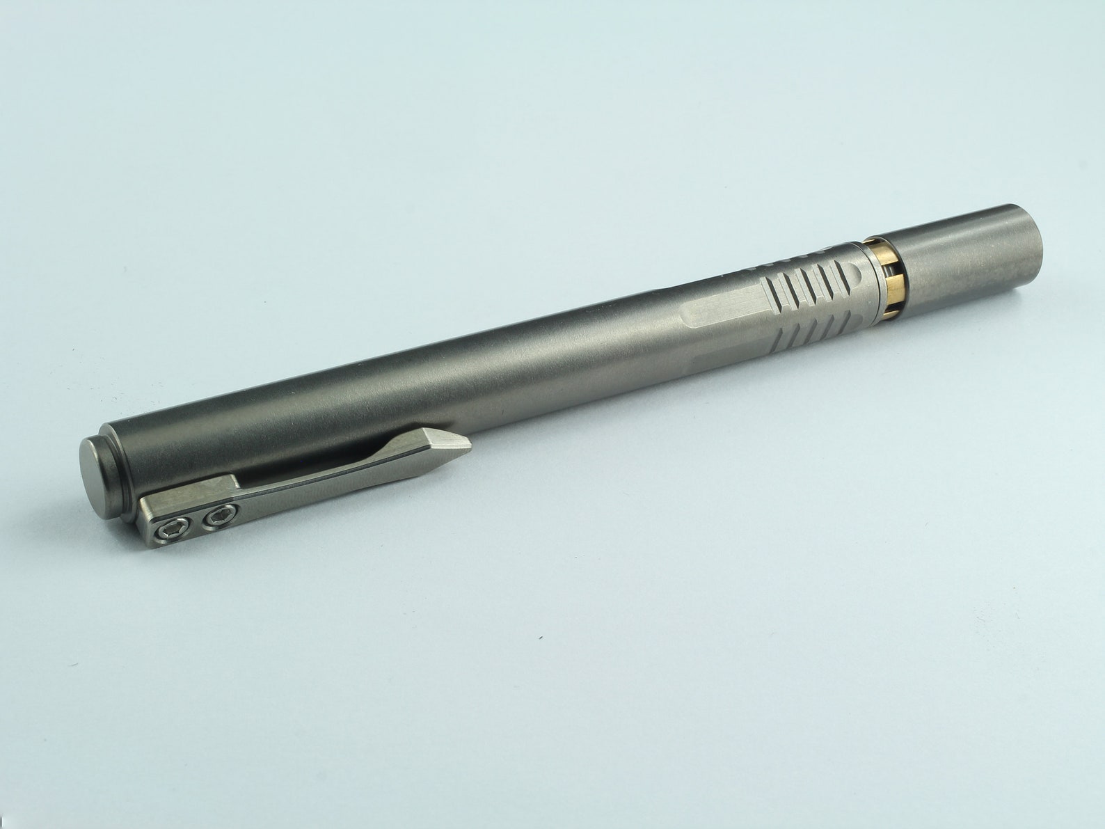 PC2 Titanium Pen CNC Machined Metal Pen EDC Gear Made in - Etsy