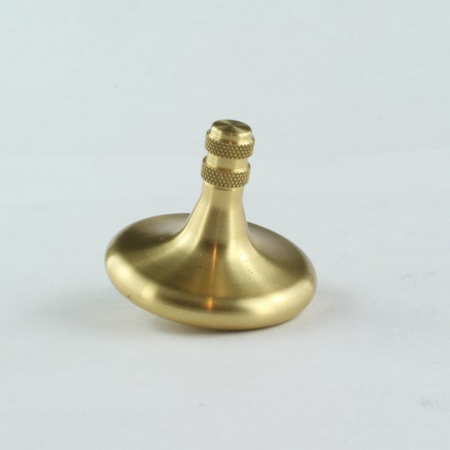 The Spin Brass Spinning Top // Fidget // Inception Totem // - Etsy