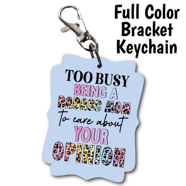 Badass Keychain - Etsy