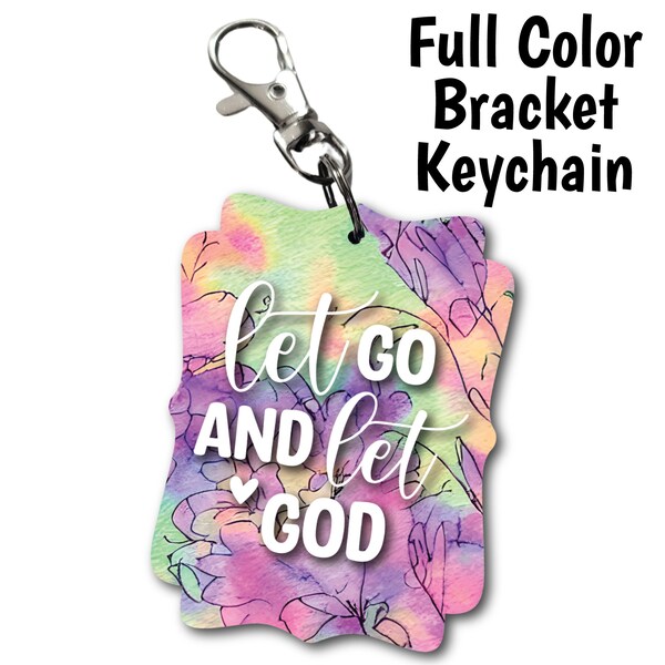 Let God Keychain - Etsy
