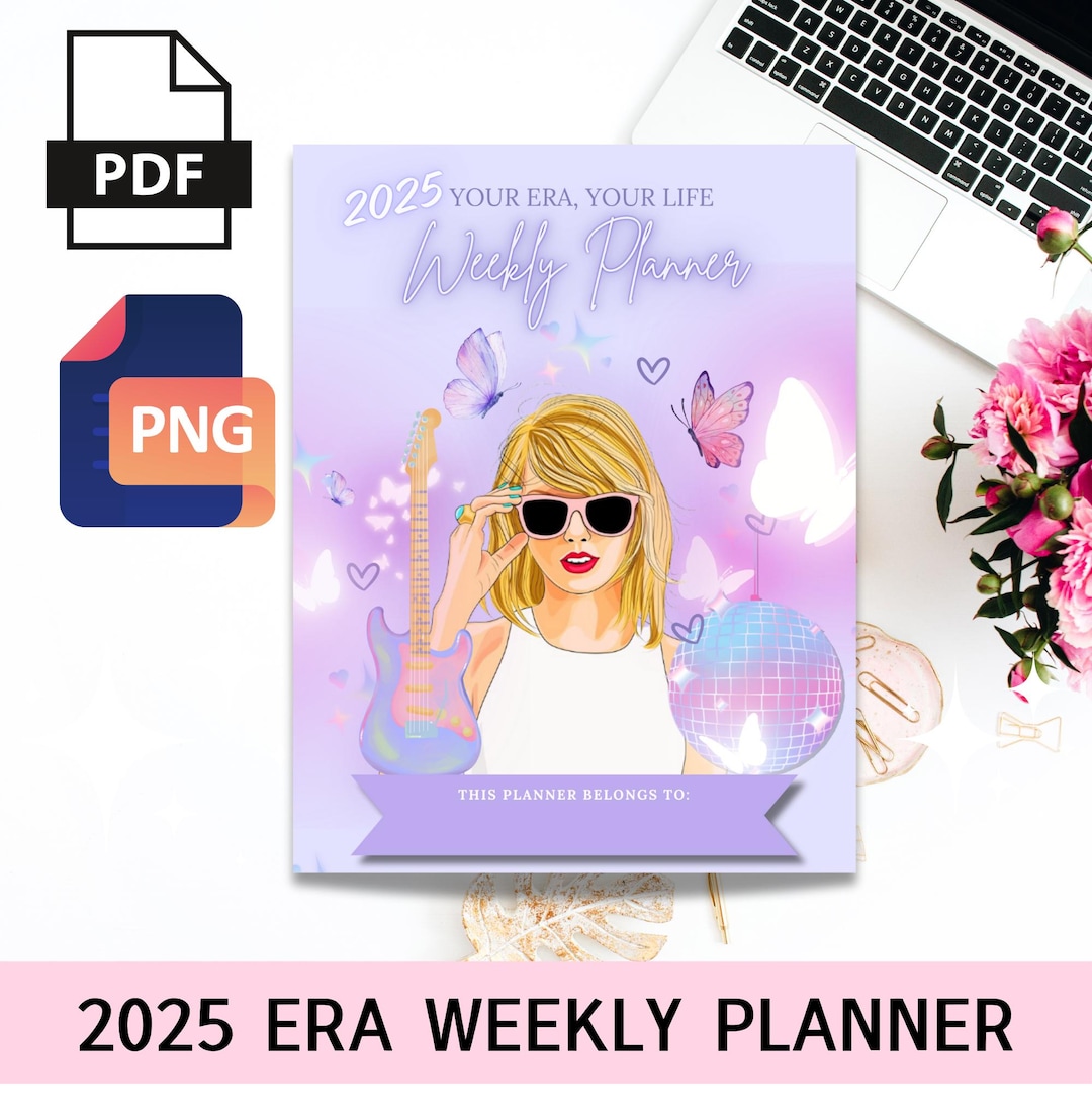 2025 Swiftie Era Weekly Planner - Instant Download 2025, Planner, Print ...