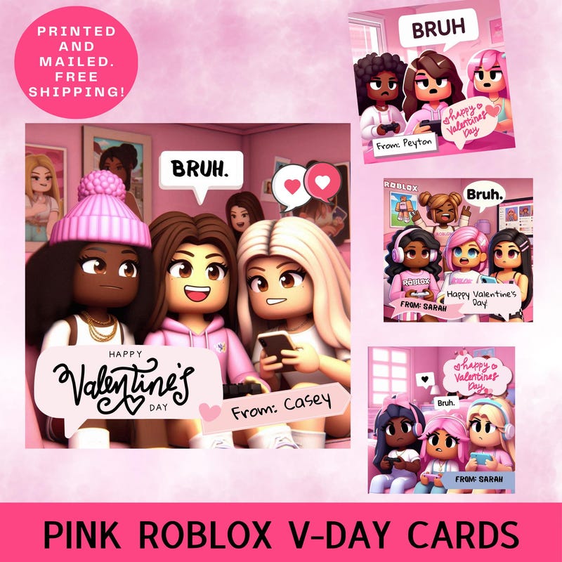 Girl Roblox Stickers - Etsy