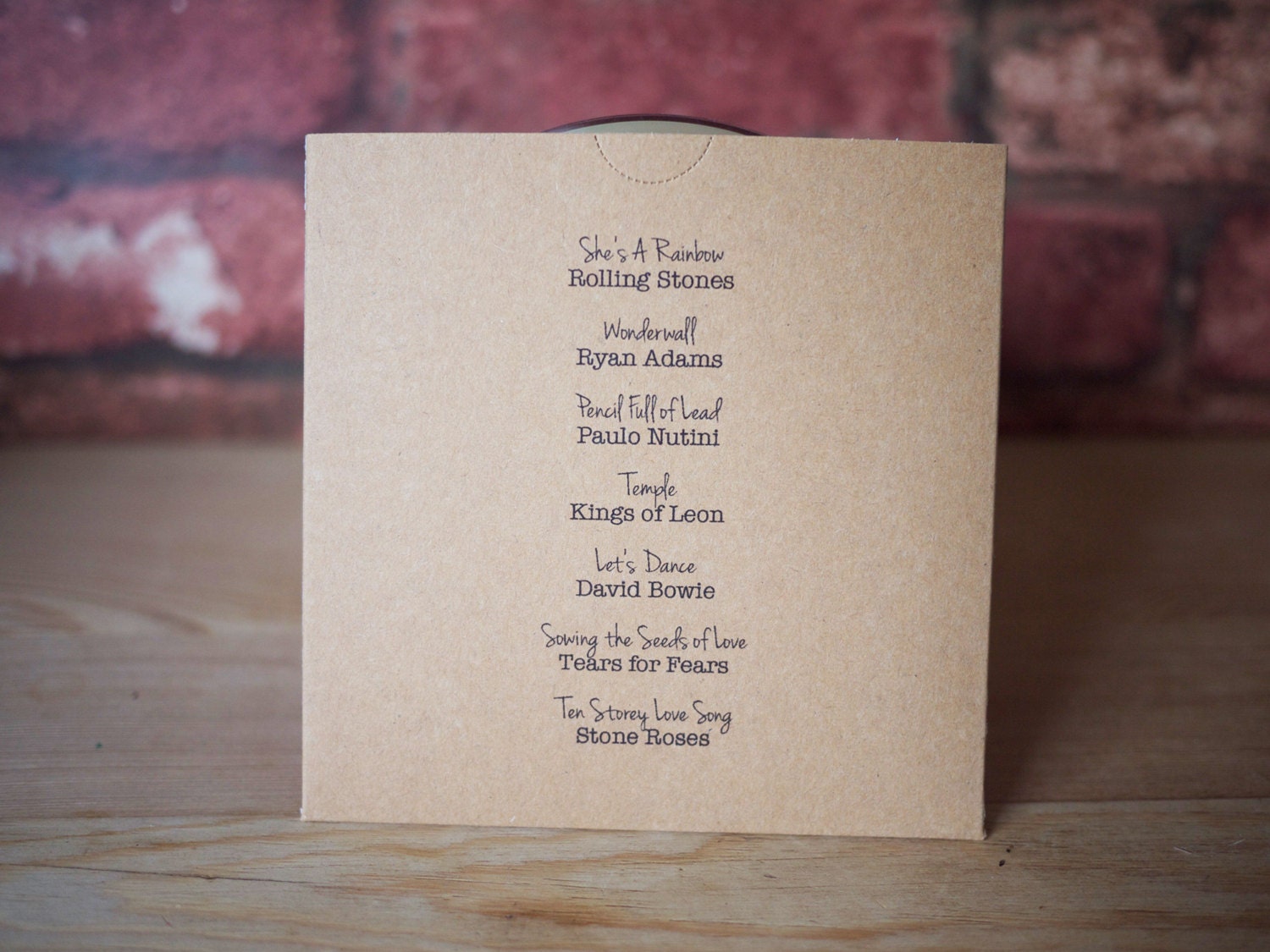 10x Personalised CD Cover / Sleeve Wedding Favour for Music | Etsy UK