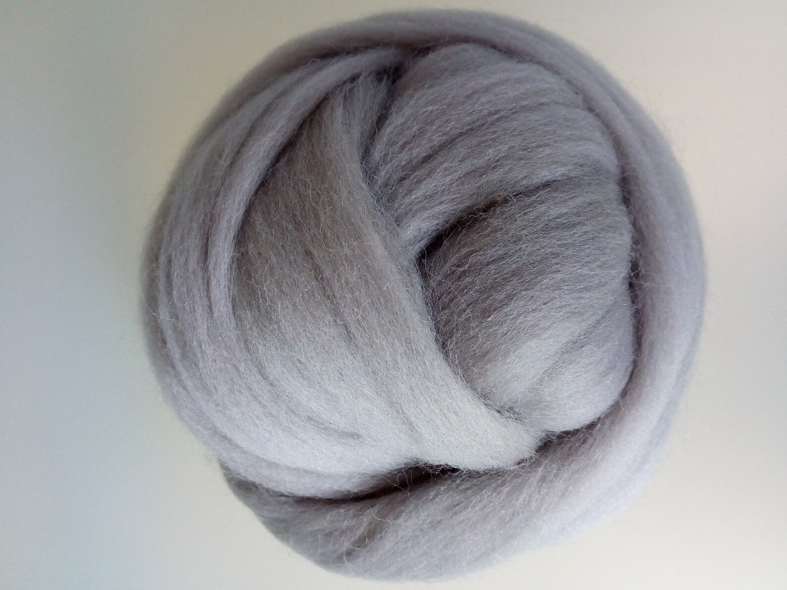 Light Grey 100% Merino Wool Roving Tops Wet Needle Felting - Etsy UK