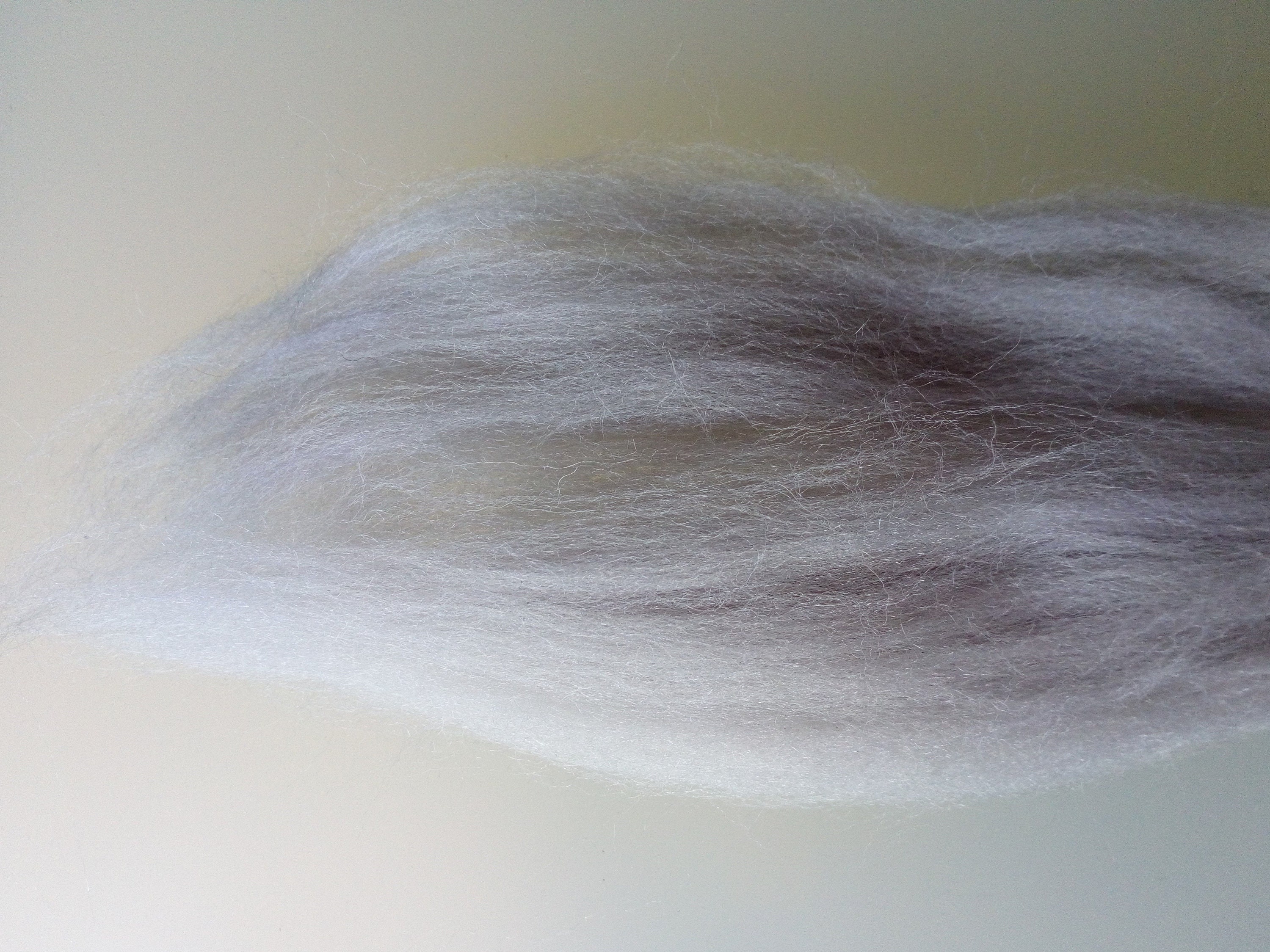 Light Grey 100% Merino Wool Roving Tops Wet Needle Felting - Etsy UK