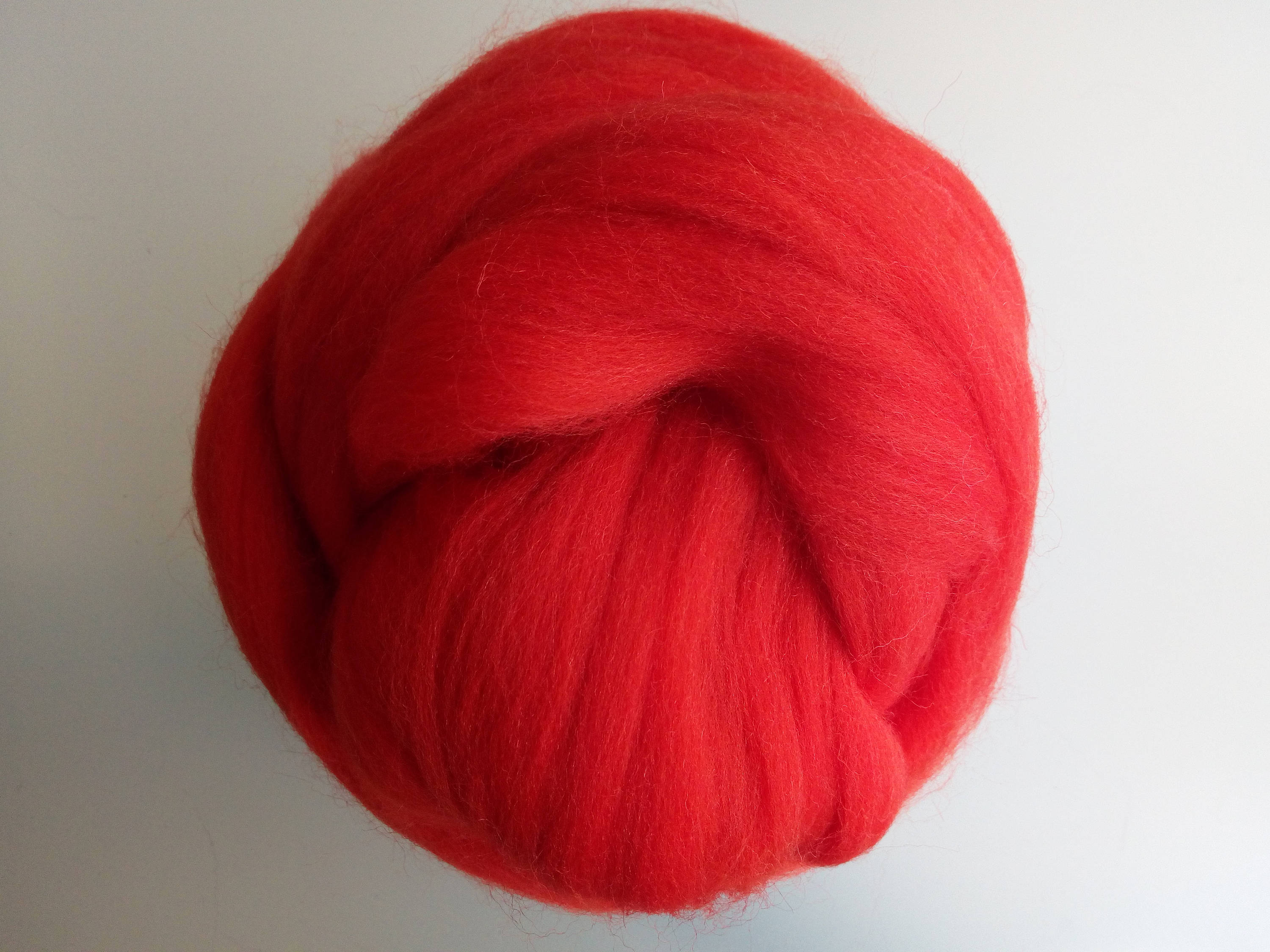 Poppy Red 100% Merino Wool Tops Roving Felting Spinning - Etsy UK