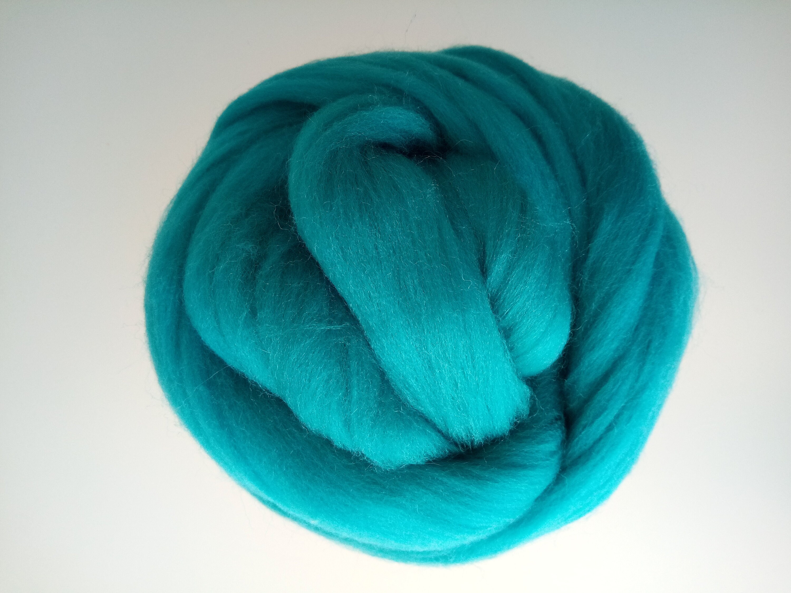 Lagoon Teal 100% Merino Wool Roving Tops Wet Needle Felting - Etsy UK