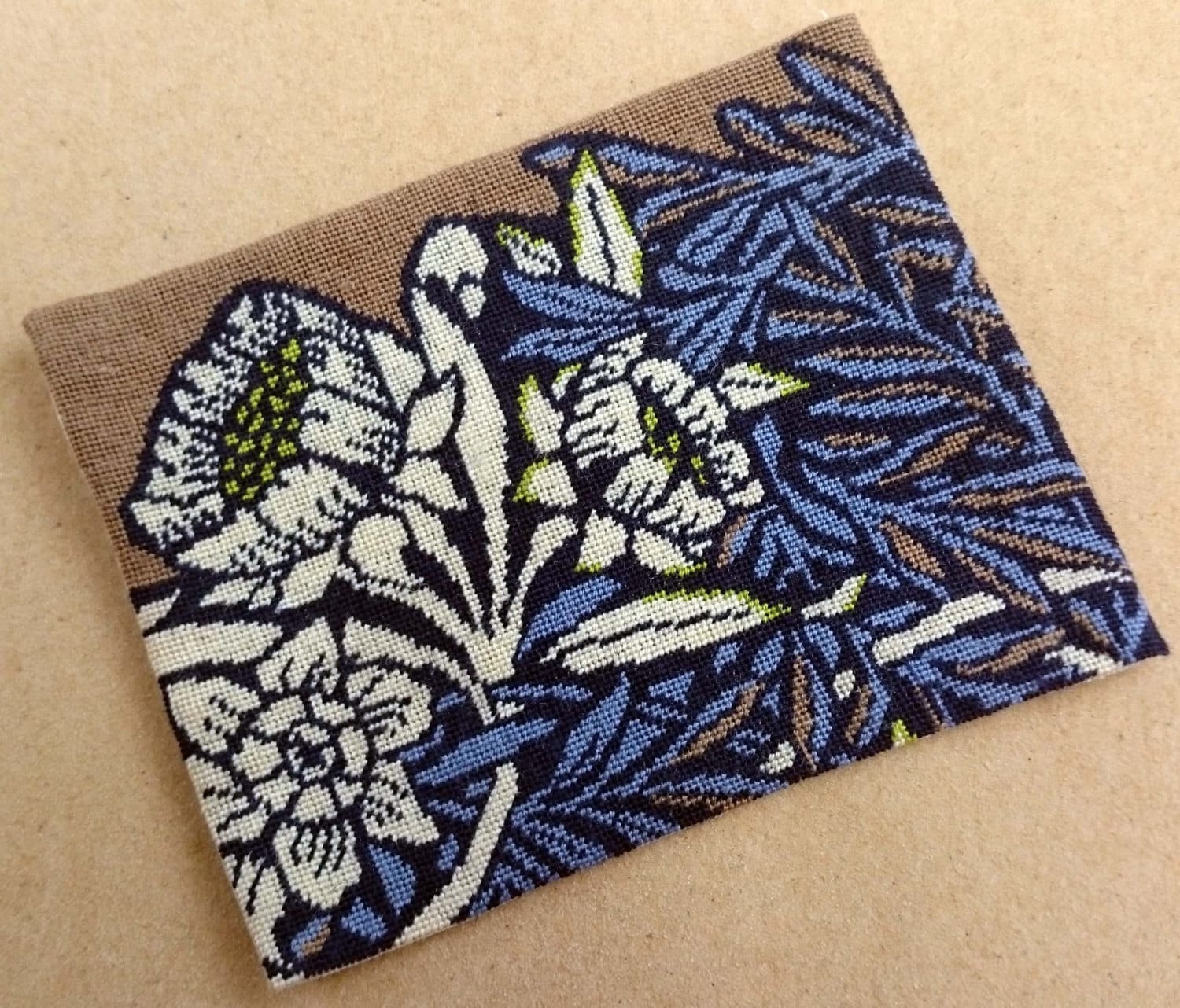 Morris Inspired Miniature Rug Pattern Petit Point - Etsy