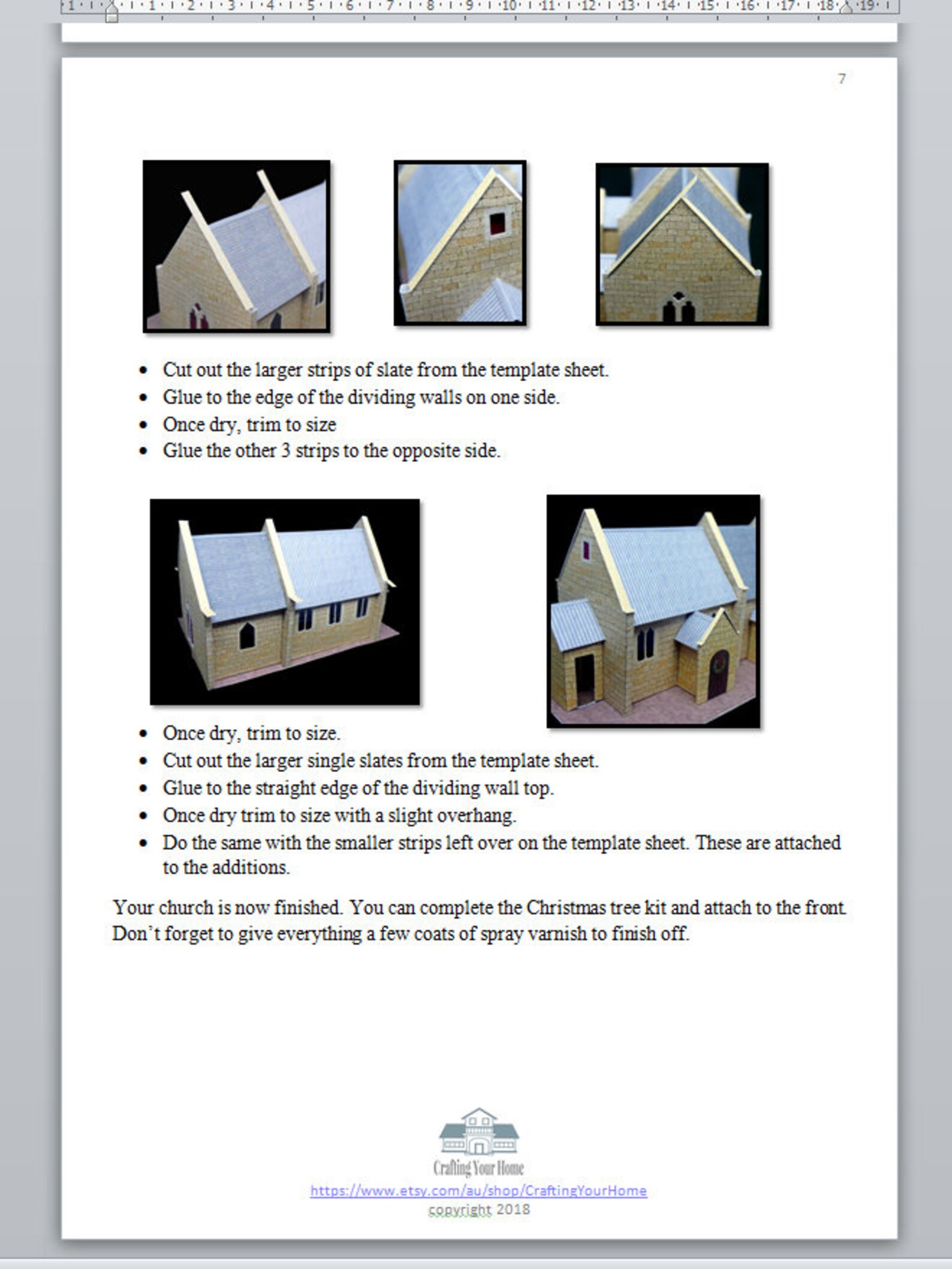 St Pauls Papercraft Project - Etsy Canada