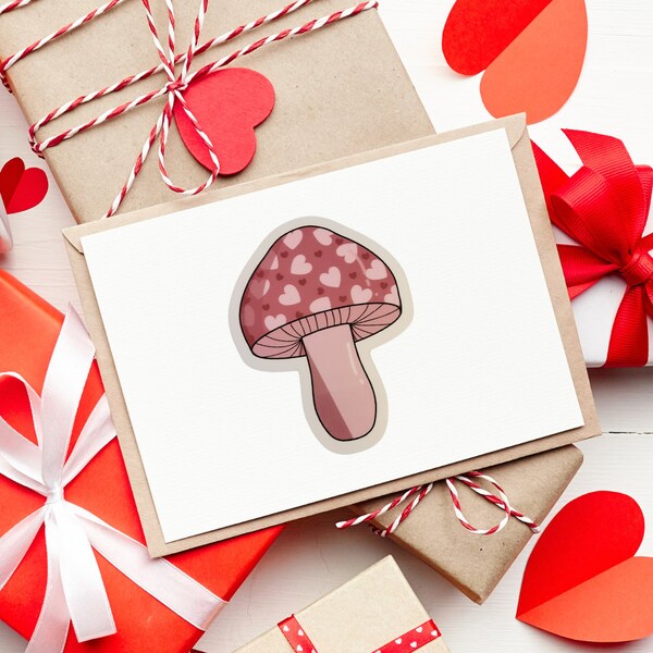 Mushroom Valentine - Etsy