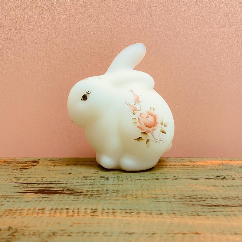 Fenton Rabbit - Etsy
