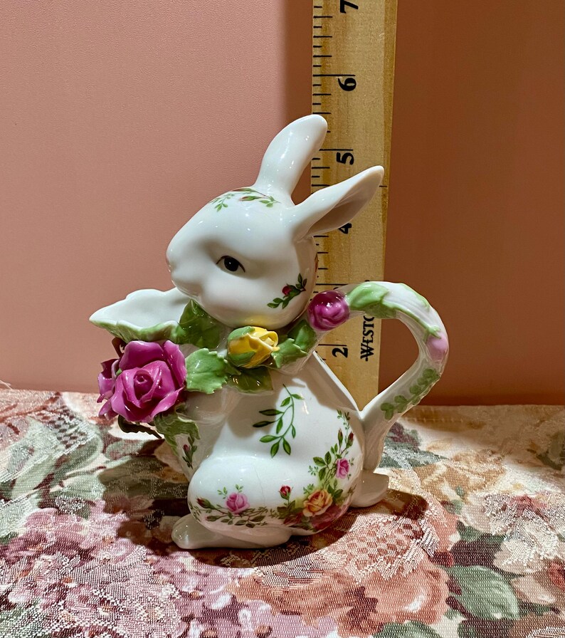 Rare Royal Doulton Royal Albert Old Country Roses China Bunny Rabbit ...