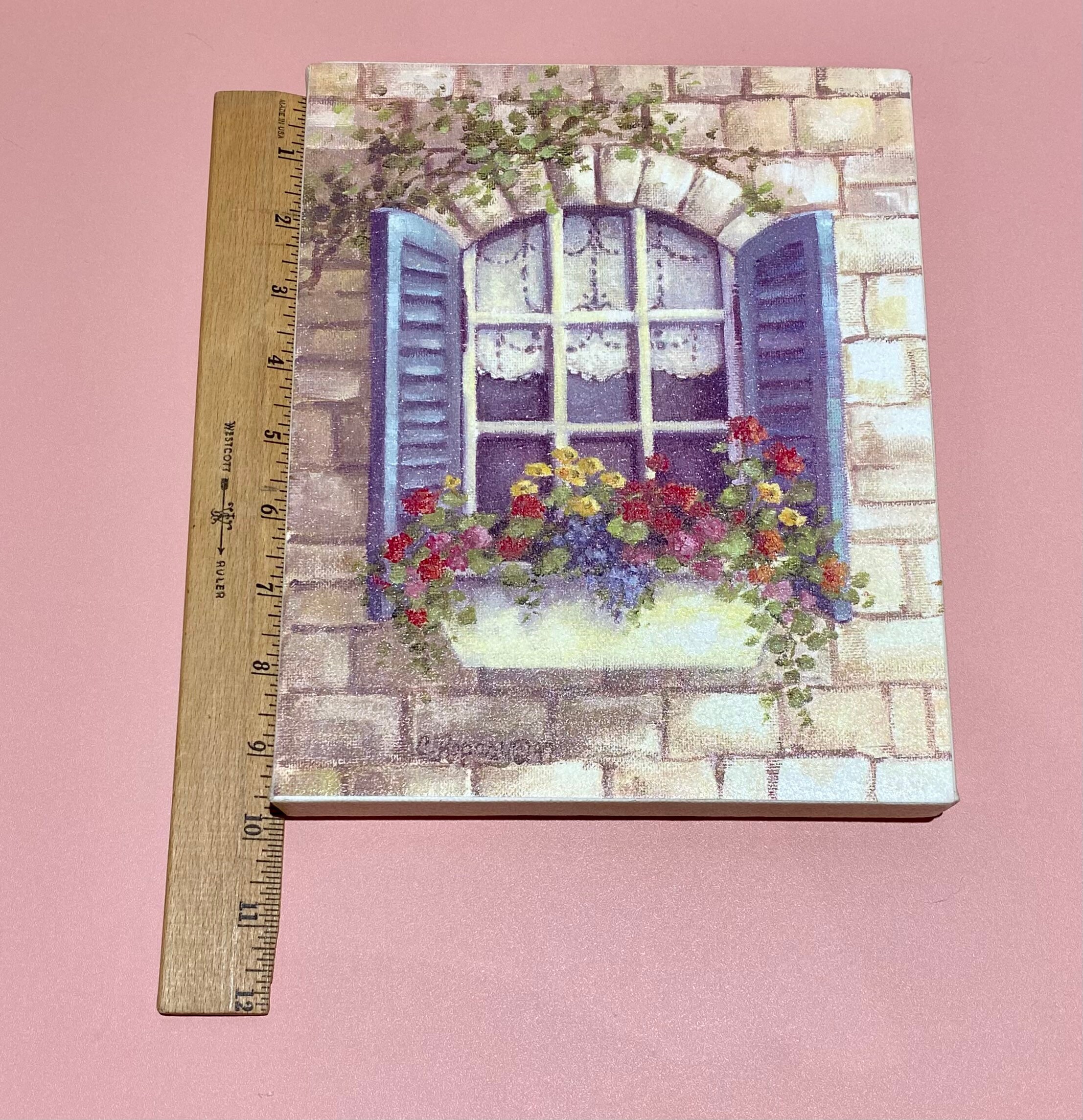 Rare Shabby Chic Christie Repasy Pink Rose Red Roses Floral - Etsy