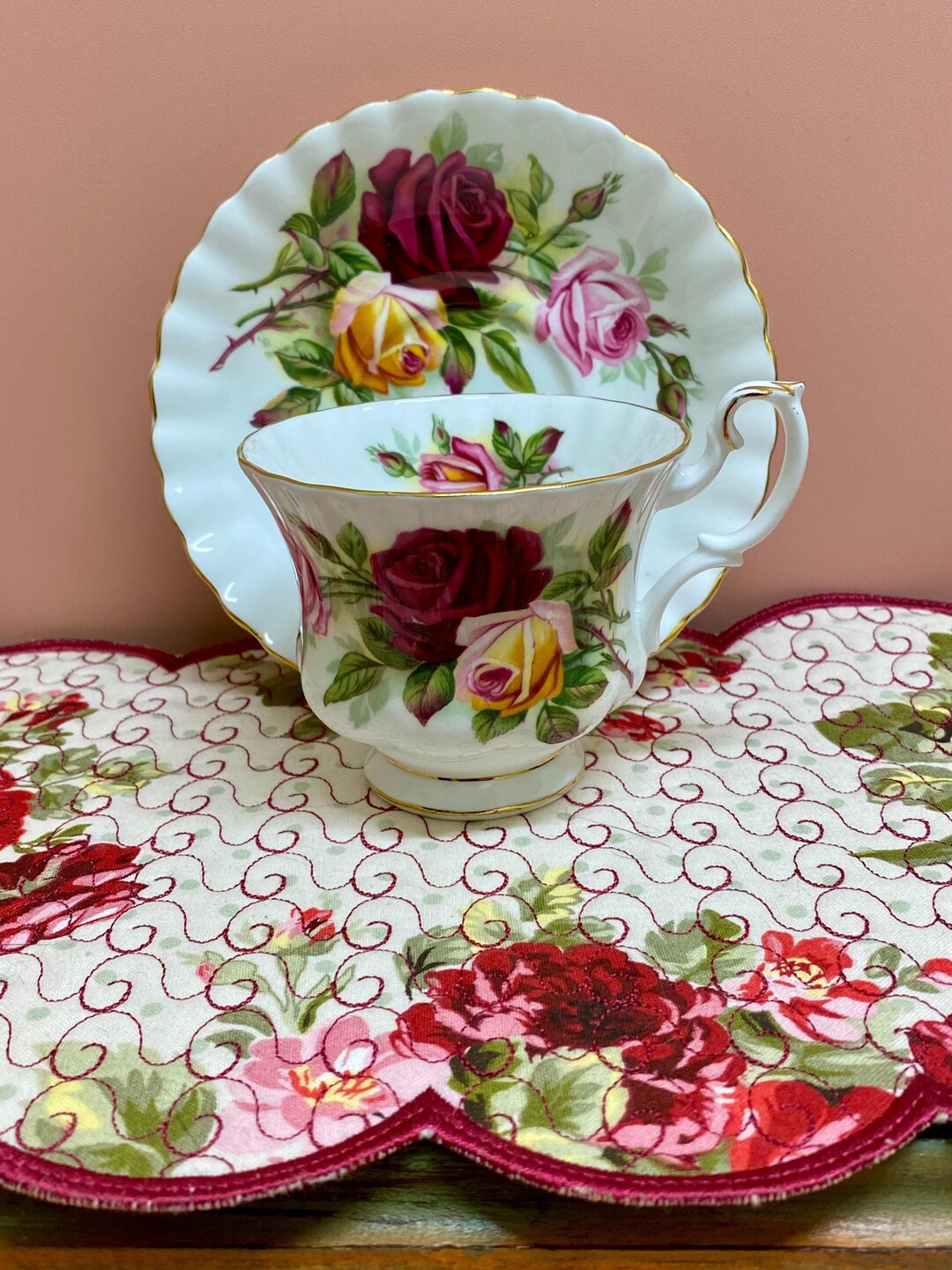 Rare Royal Doulton Royal Albert King’s Ransom England Old Country Roses ...