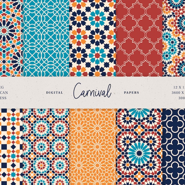 Moroccan Pattern - Etsy