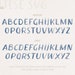 Maltese Font - Watercolor Hand Painted Typeface - OTF - All Caps Font ...