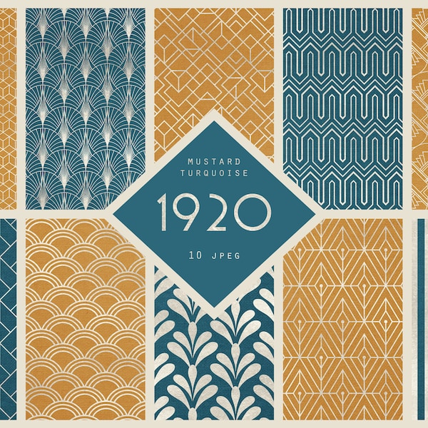 Art Deco Paper - Etsy