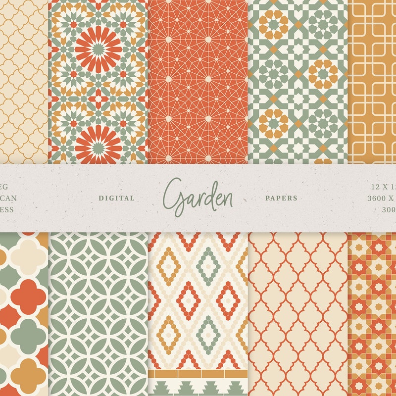 Moroccan Pattern - Etsy