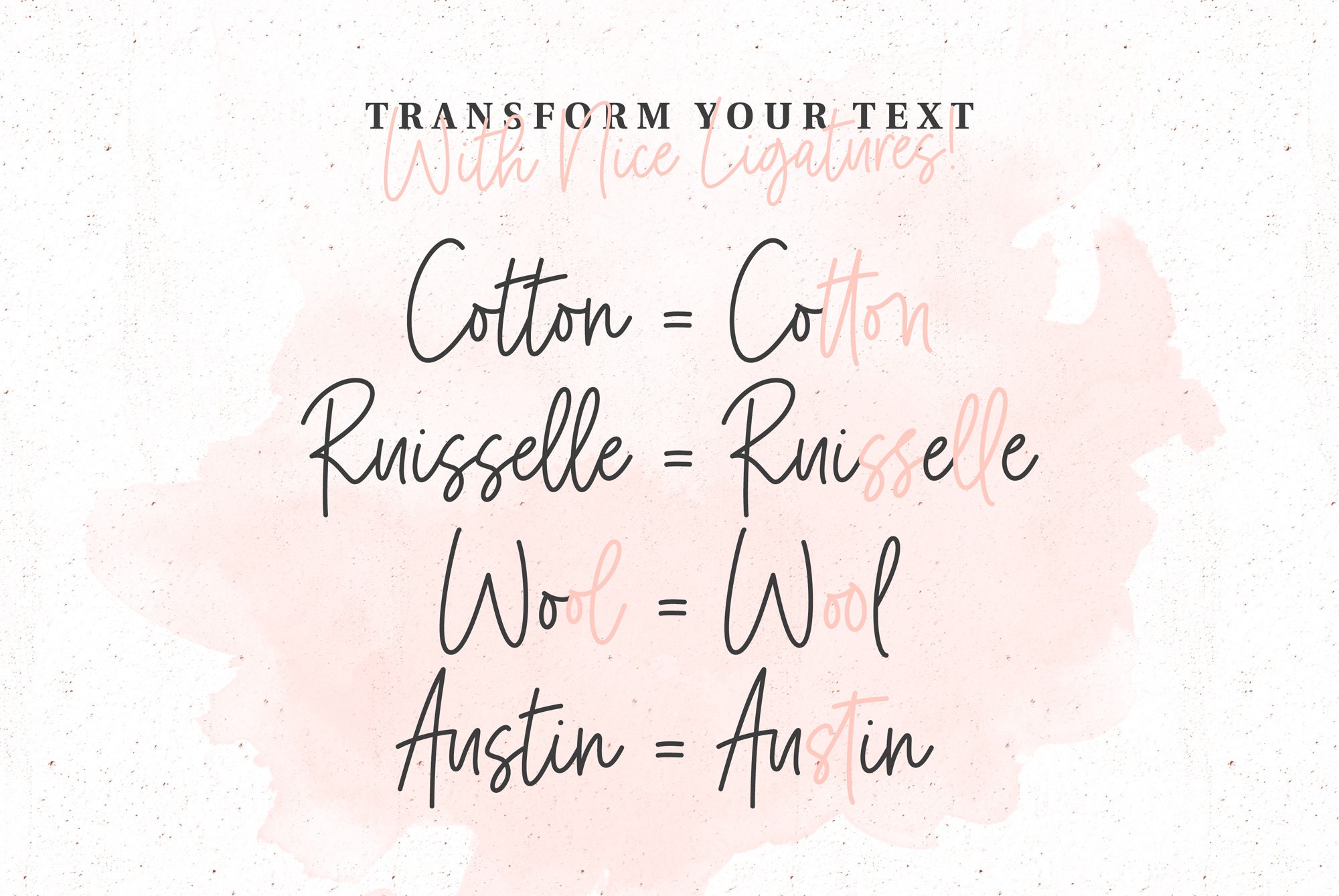 Marshmallow Font - Bouncy Handwritten Signature Script Font - TTF / OTF ...