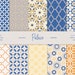 1920 White and Gold Seamless Art Deco Digital Scrapbook Papers 10 Jazz ...
