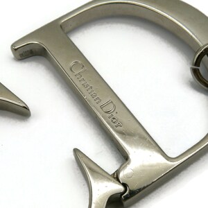 CHRISTIAN DIOR * by John Galliano Silver Tone CD Chain Necklace - Etsy