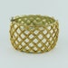 YVES SAINT LAURENT Vintage Two Tone Grid Design Cuff Bracelet - Etsy