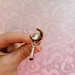 Moon Combo Pin Set, Moon Stick Bunny, Double Bow, Hard Enamel Pin (set ...