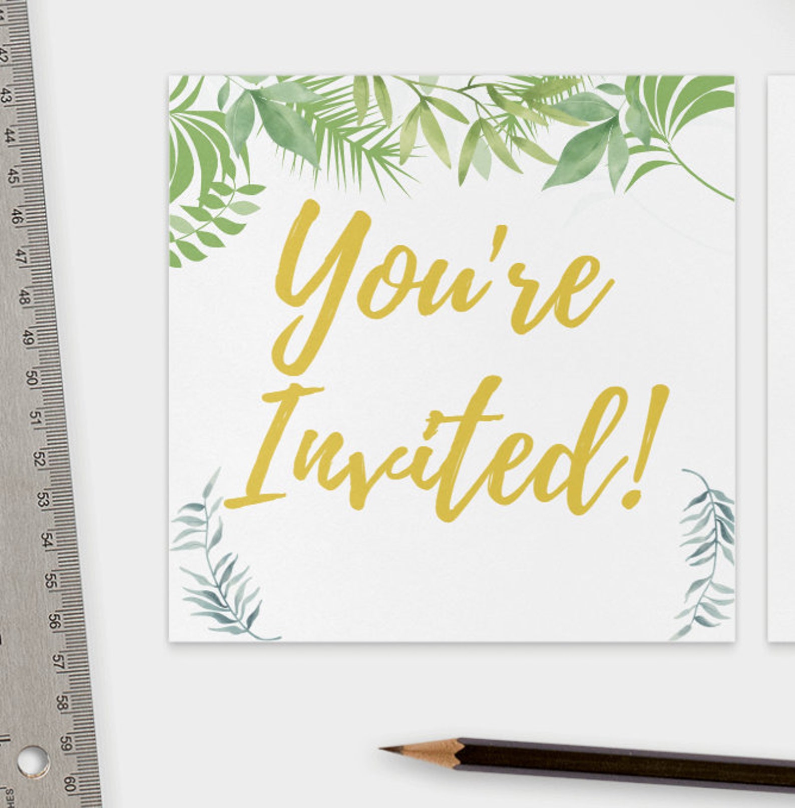 You're Invited Digital Card - Etsy